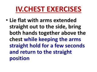 POST NATAL EXERCISE | PPTX
