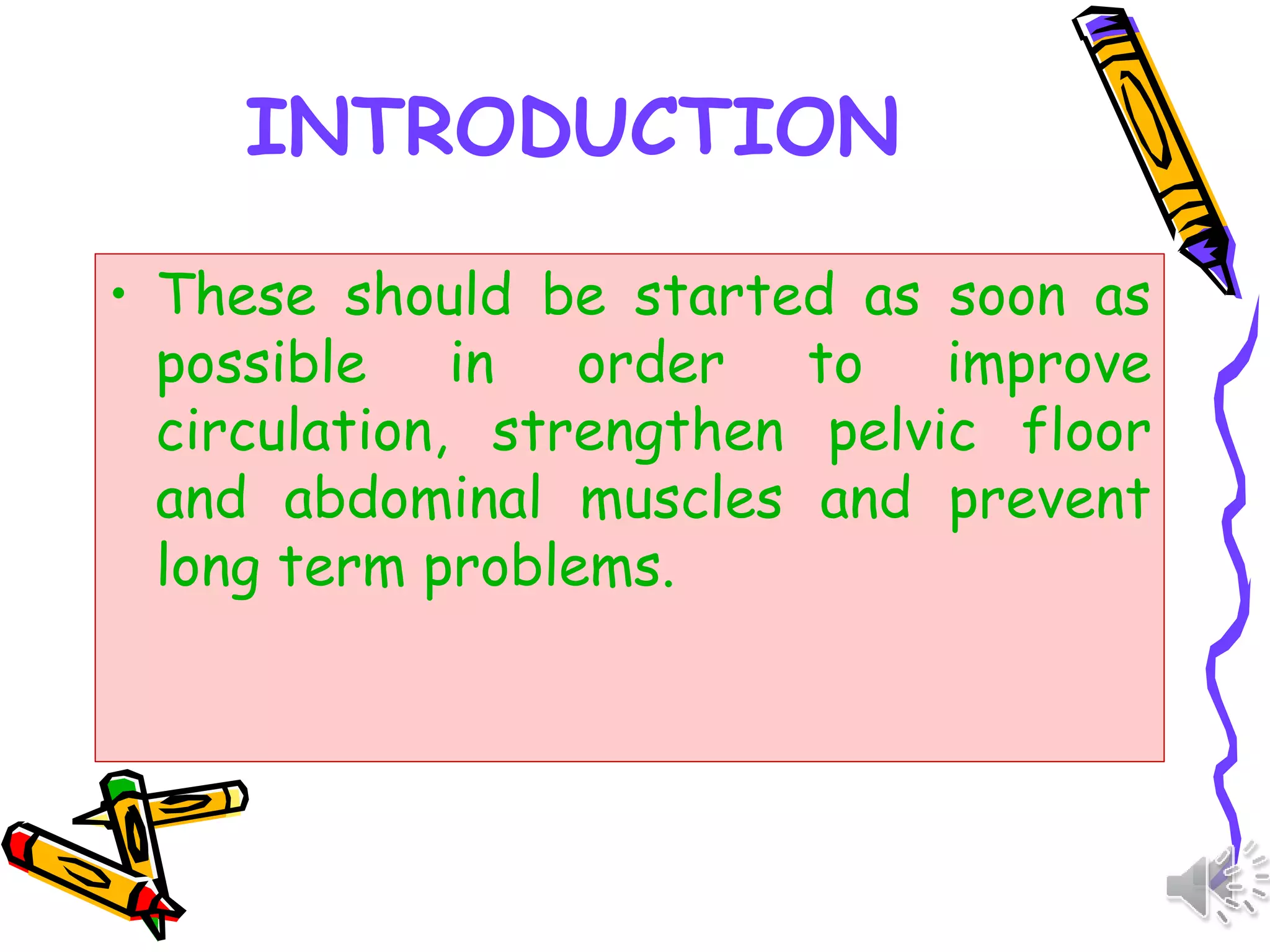 post natal exercises.ppsx | Free Download