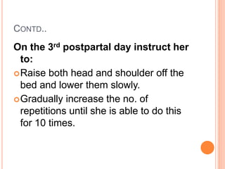 POST NATAL EXERCISES AND ITS IMPACT.pptx