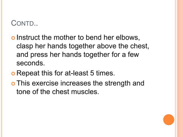 POST NATAL EXERCISES AND ITS IMPACT.pptx | Pregnancy | Reproductive Health