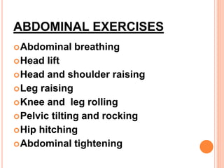 POST NATAL EXERCISES AND ITS IMPACT.pptx