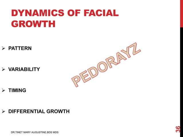 Postnatal growth of cranio facial structures | PPT