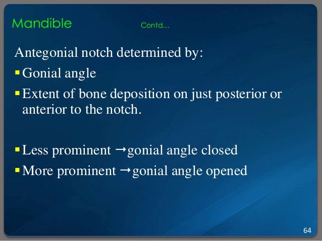 Postnatal growth of face