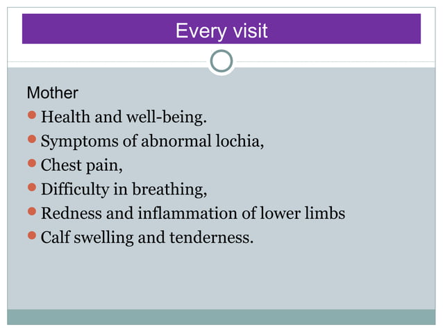 Post natal care update | PPT | Pregnancy | Reproductive Health