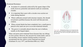 post n core. in prosthodontics and dental science | PPTX