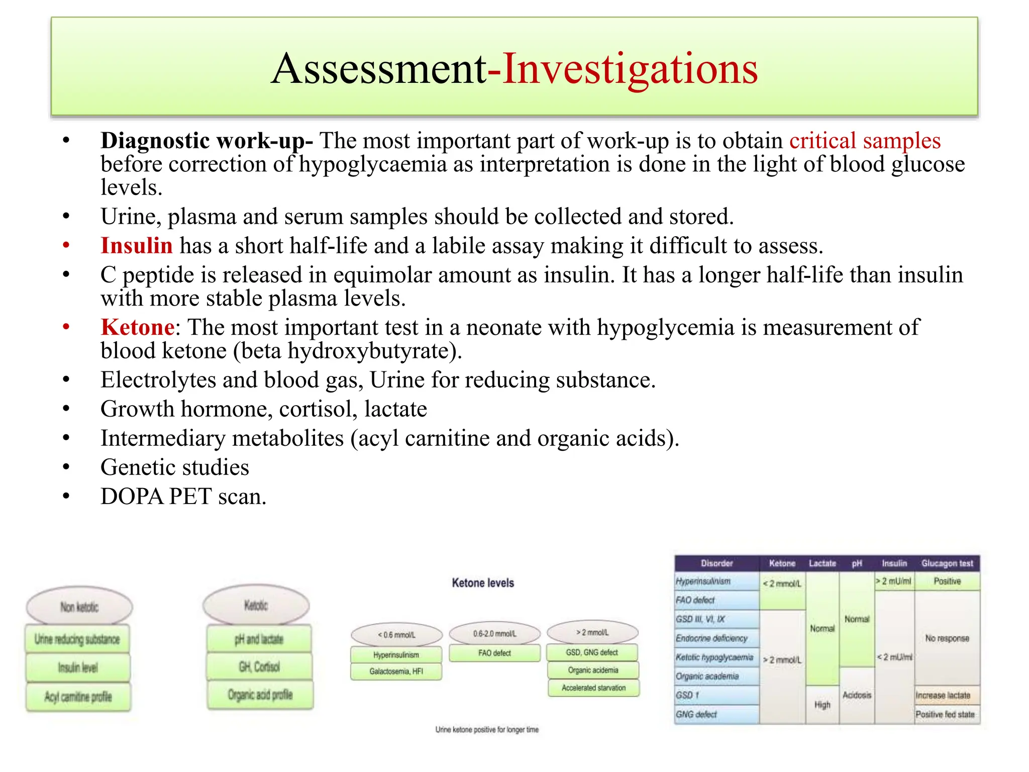Diagnosis & Management of Hypoglycemia in Children | PPTX