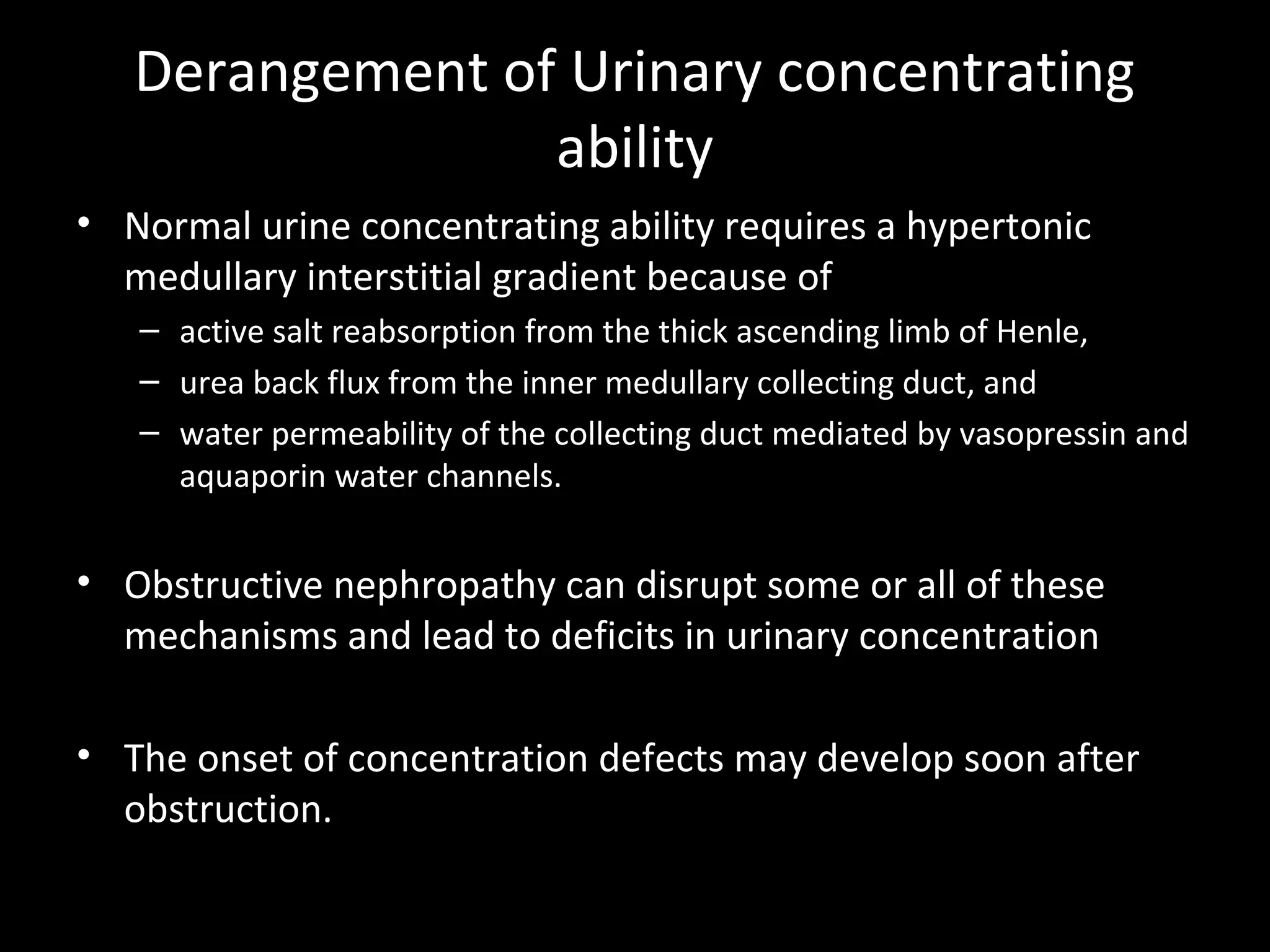 Post obstructive diuresis | PPT