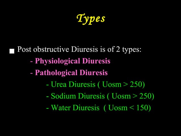 Post obstructive diuresis | PPT | Lung and Respiratory Health ...
