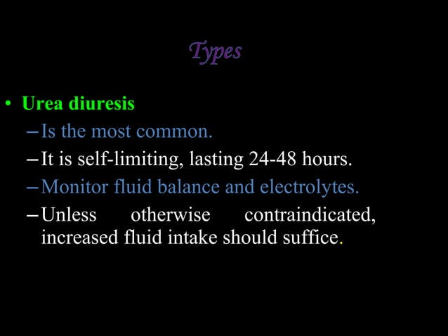 Post obstructive diuresis | PPT