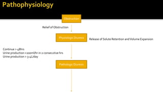 Post obstructive diuresis | PPTX