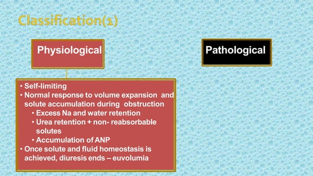 Postobstructive diuresis | PPT
