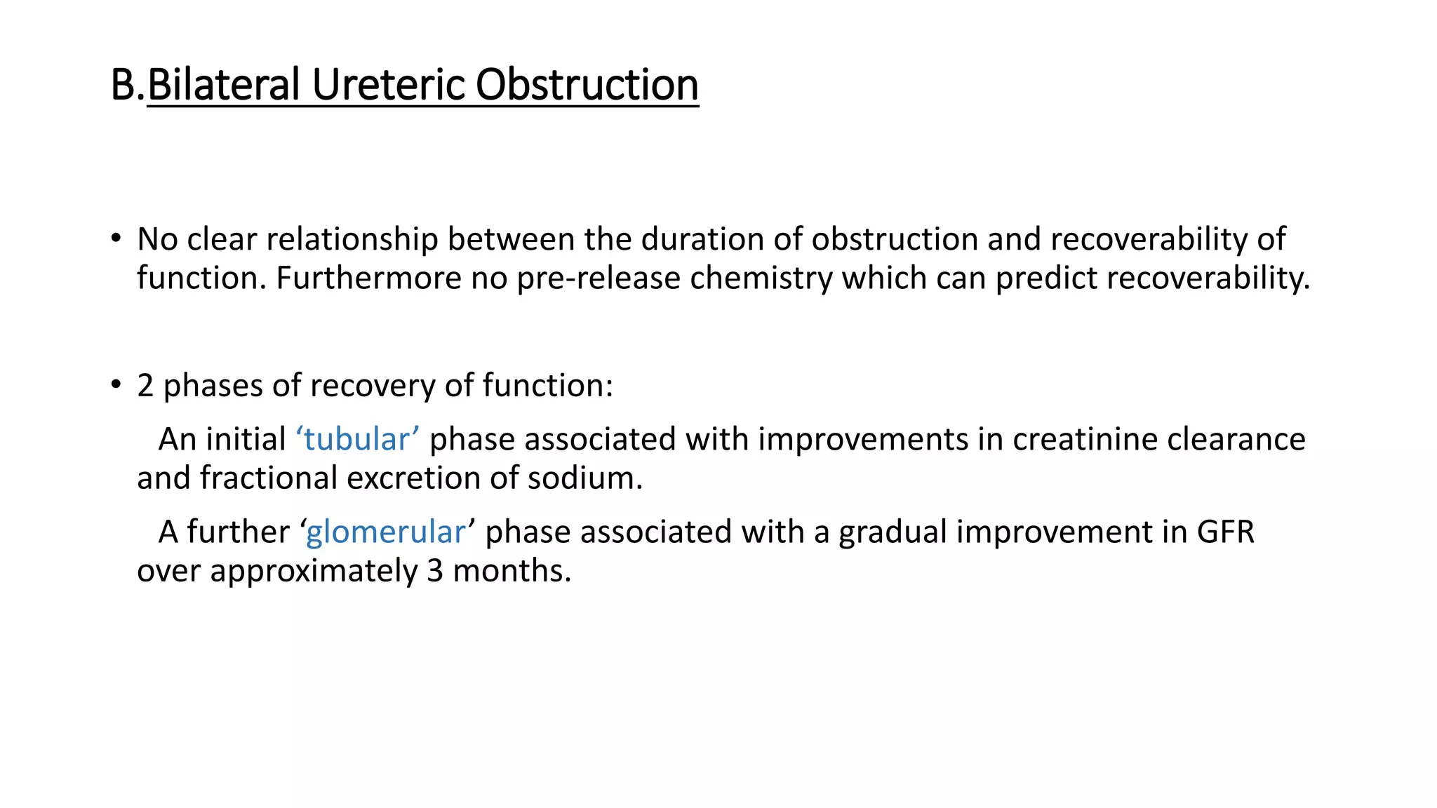 Postobstructive diuresis | PPTX