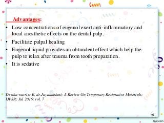 Post obturation restoration in primary teeth | PPTX