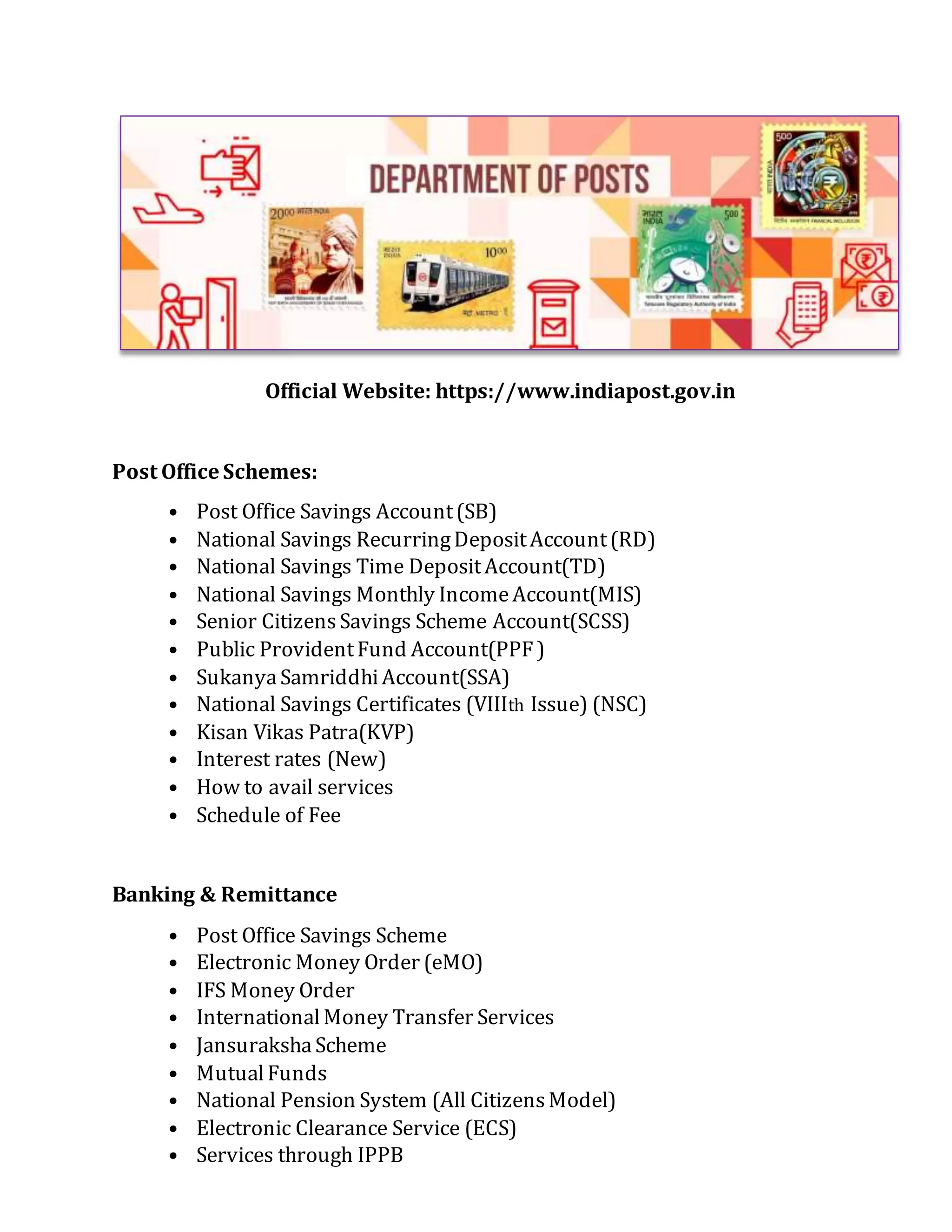 Post office | DOCX