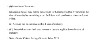 post office Schemes , types of accounts and other | PPTX