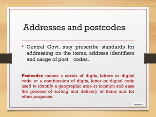 Post Office Act and carrer 2023-2024 requirements | PPTX