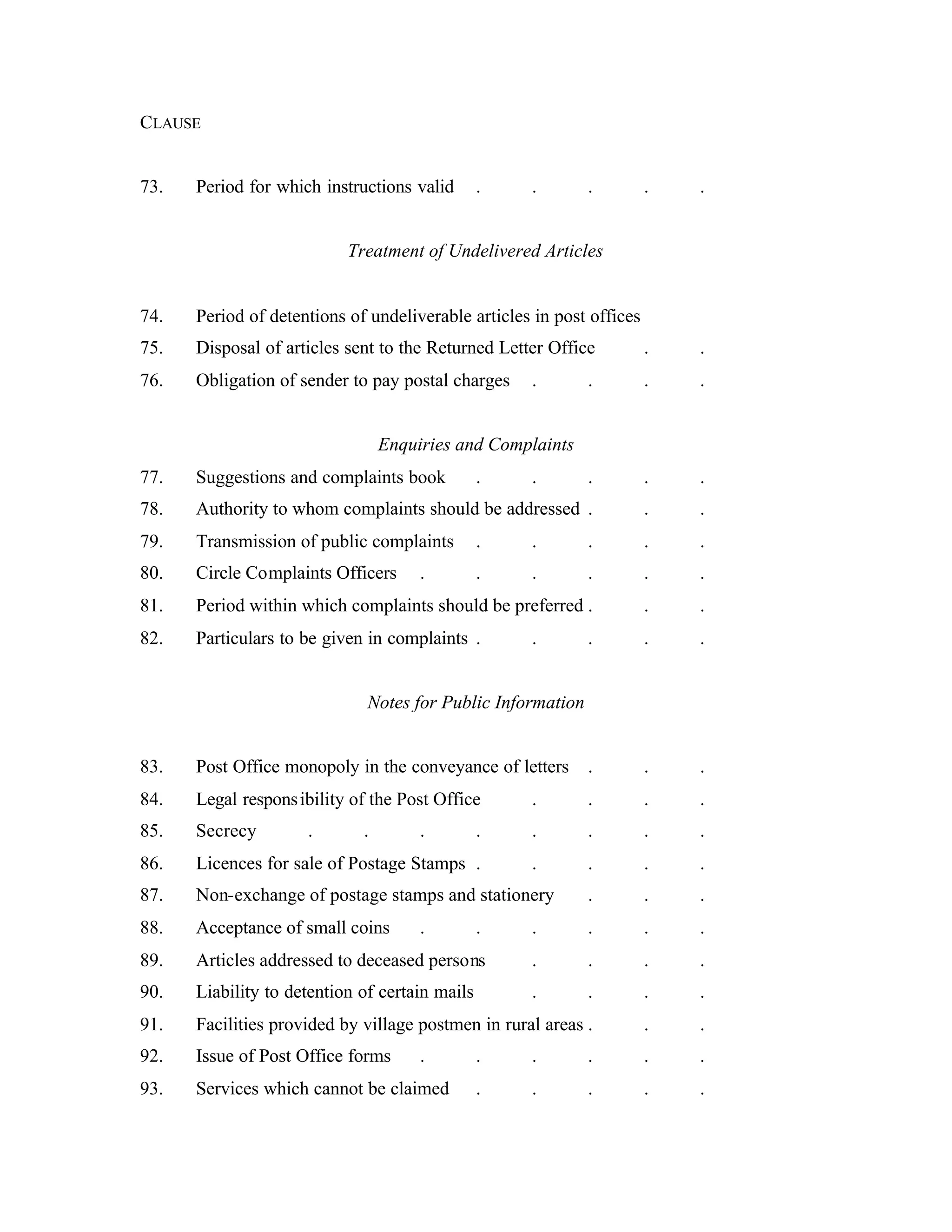 Indian Post office guide | PDF