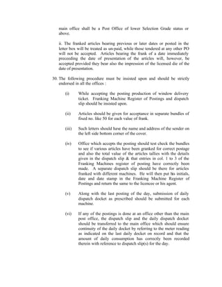 Indian Post office guide | PDF