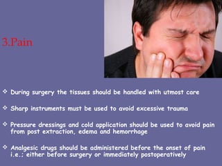 Post operative care after Tooth Extraction | PPT