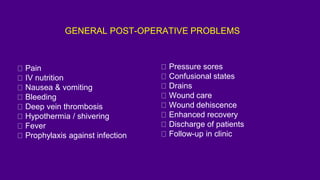 Postop. follow up | PPT