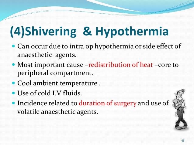 Post operative care complication management