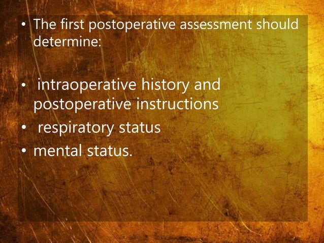 POST OPERATIVE CARE : MAXILLO-FACIAL SURGERY | PPTX | First Aid | Injuries
