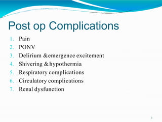 Post operative complications & management.pptx