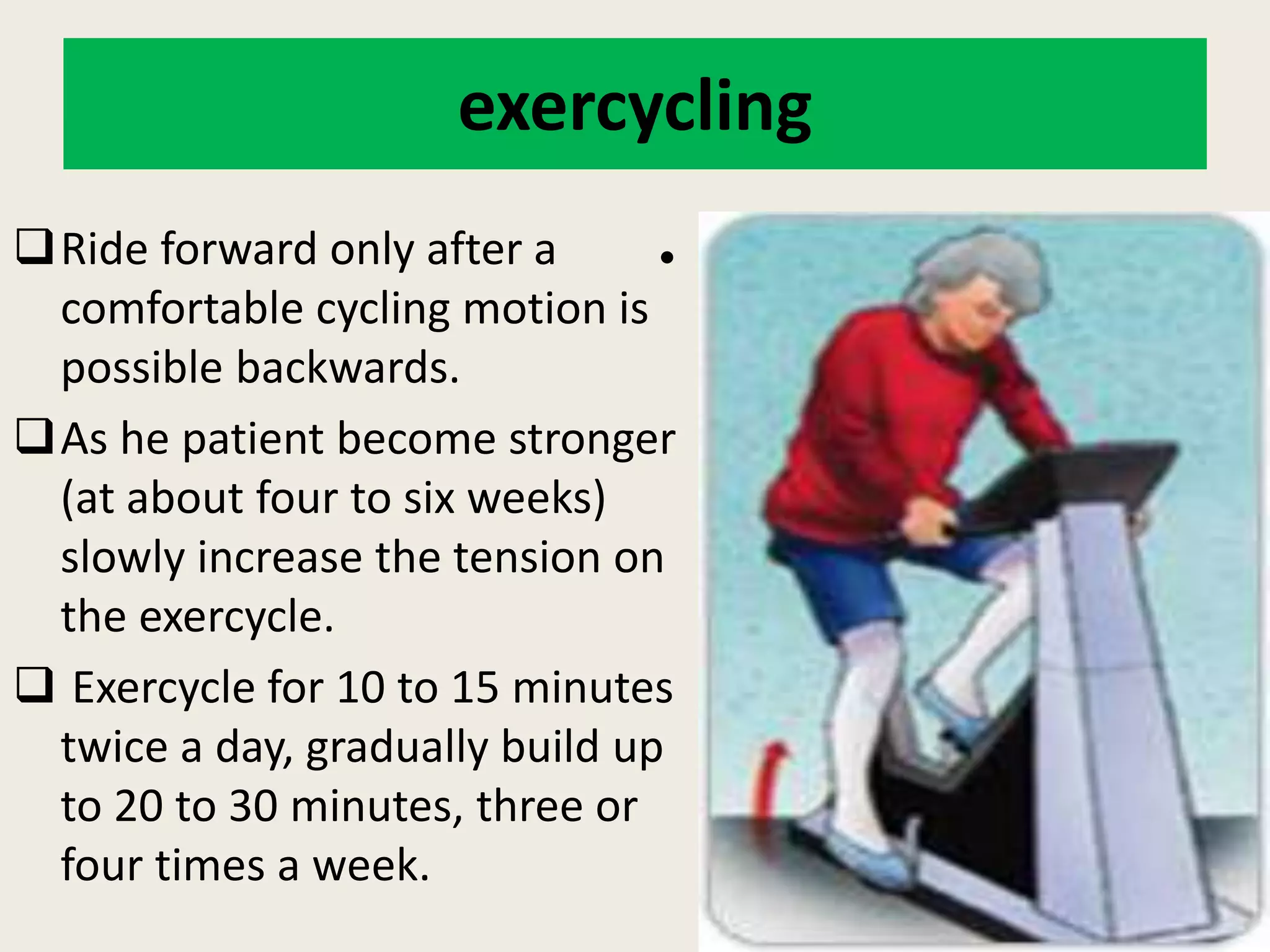 Post operative ambulatory exercises | PPTX