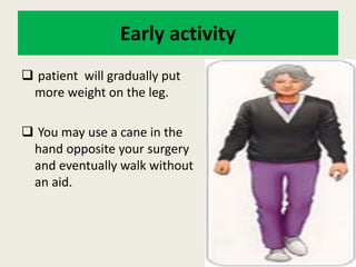 Post operative ambulatory exercises | PPTX