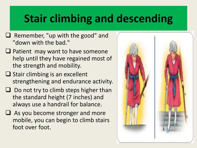 Post operative ambulatory exercises | PPTX | Physical Therapy | Wellness