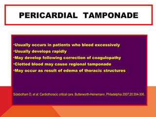Postoperative bleeding & guidelines for transfusion | PPT