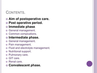 Postoperative care.pptx