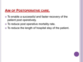 Postoperative care.pptx