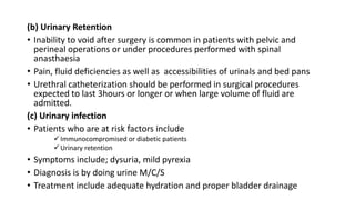 POST OPERATIVE CARE MANAGEMENT OF SURGICAL PATIENTS | PPTX