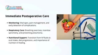 Postoperative Care After Gastrointestinal Cancer Surgery | PPT