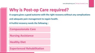 Post Operative Care for the Elderly | PPT