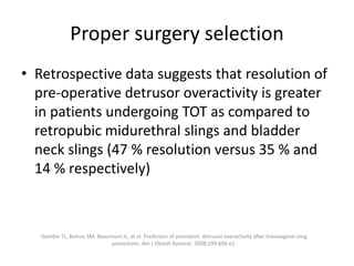 Postoperative care & management after sui operations | PPTX
