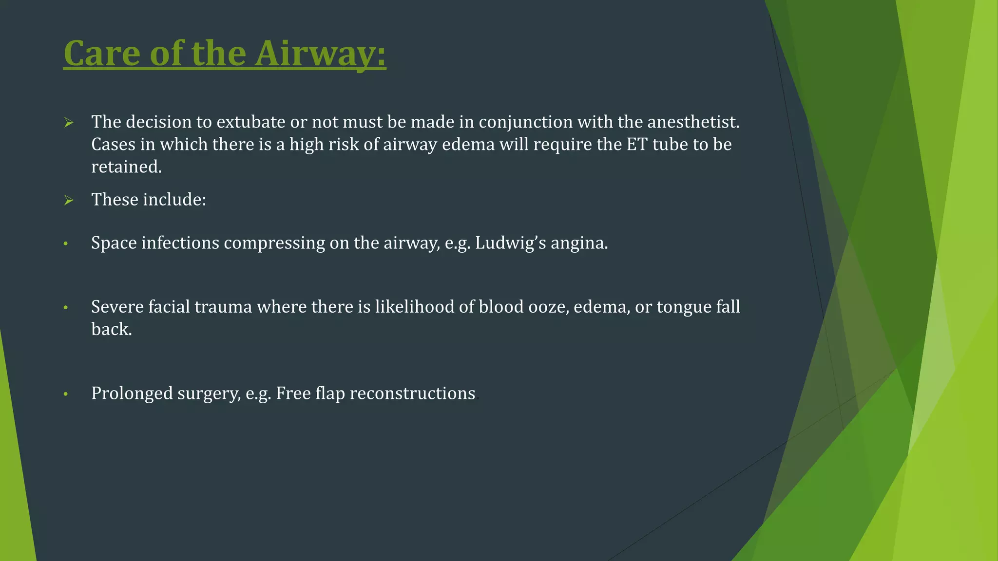 POST OPERATIVE CARE OF MAXILLOFACIAL SURGERY PATIENTS.pptx