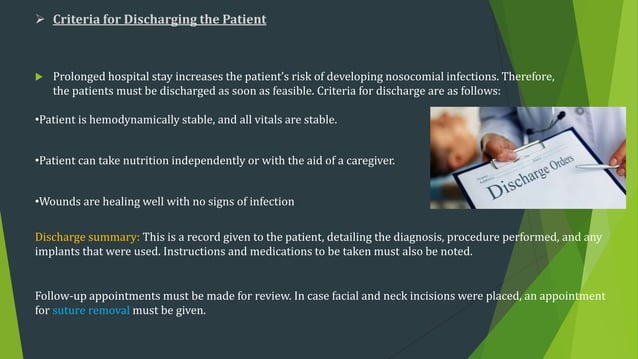 POST OPERATIVE CARE OF MAXILLOFACIAL SURGERY PATIENTS.pptx | First Aid ...