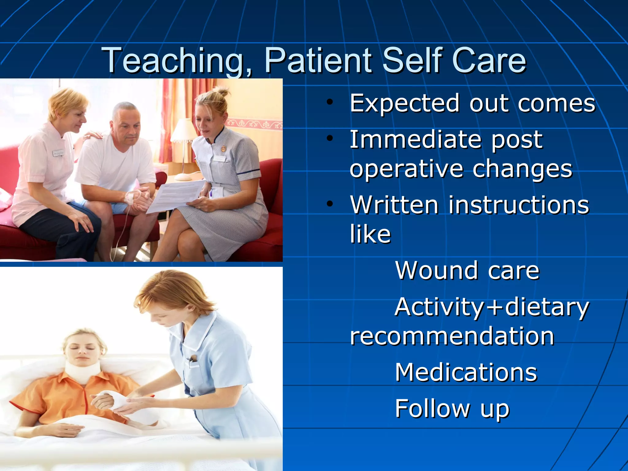 Post operative care | PPT