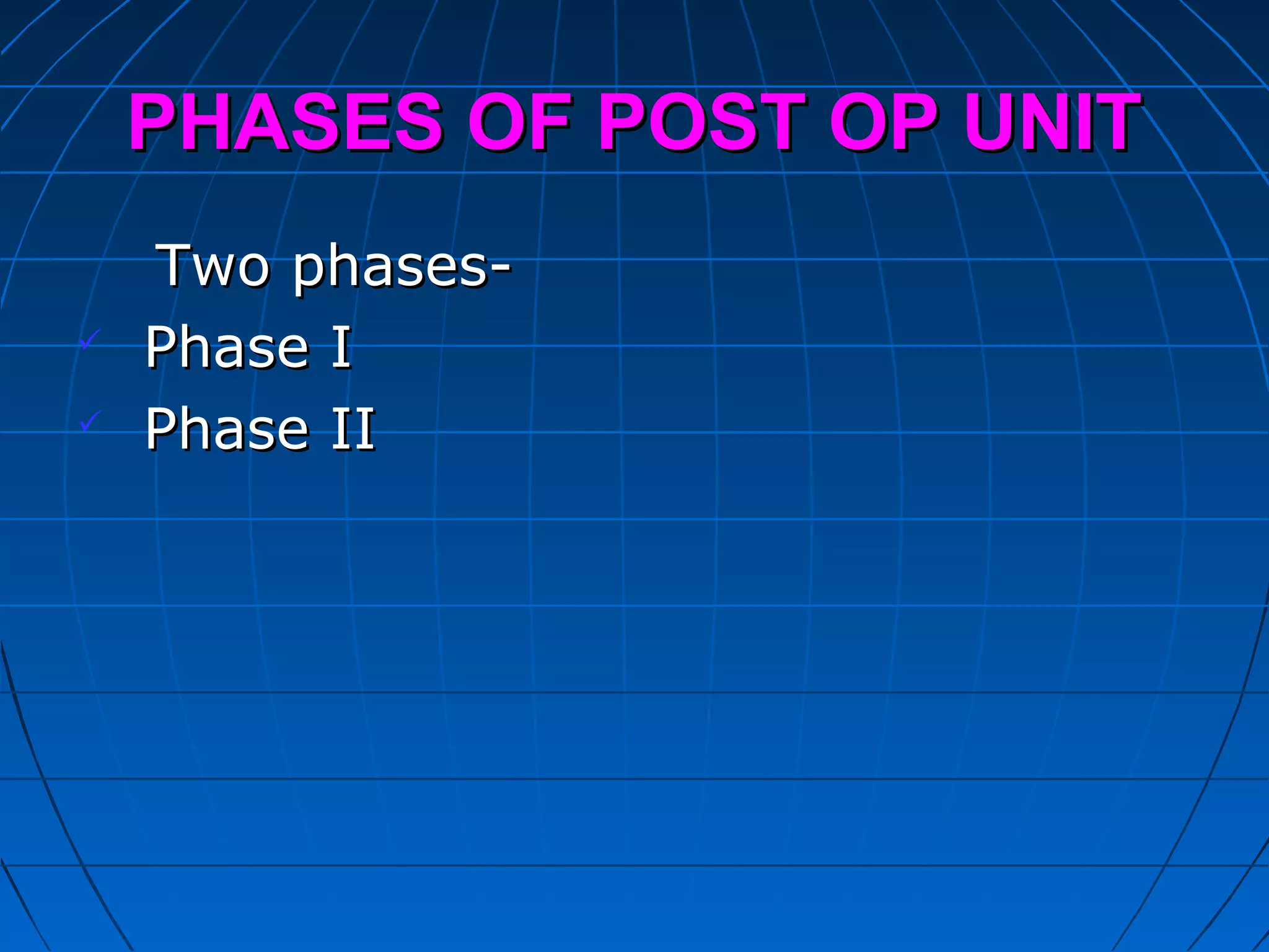 Post operative care | PPT