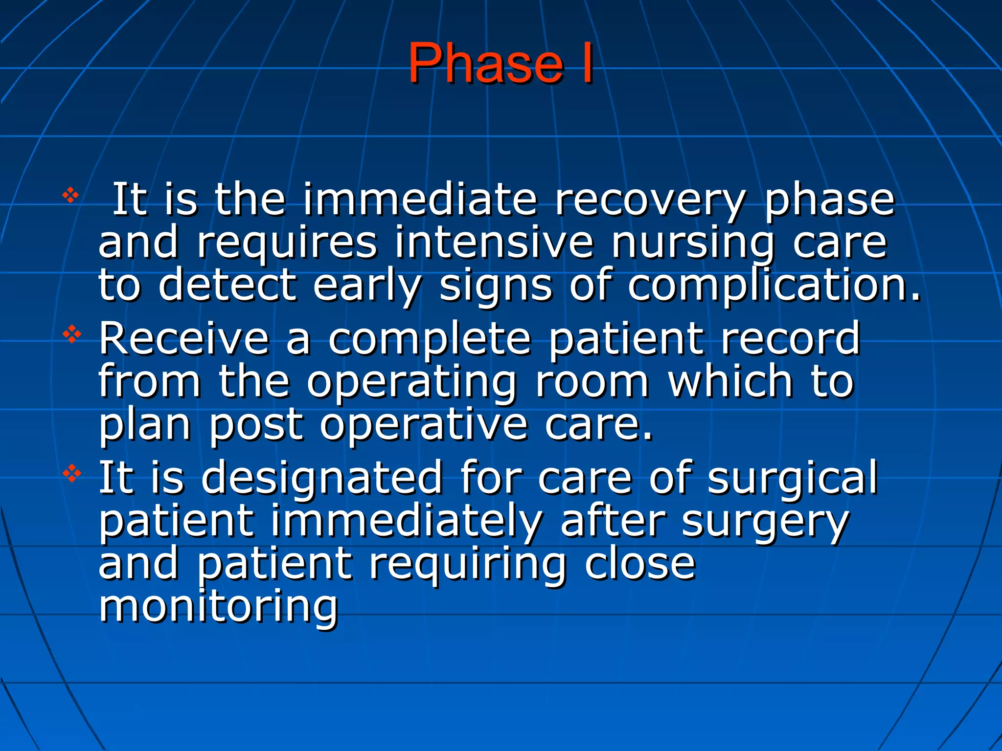 Post operative care | PPT