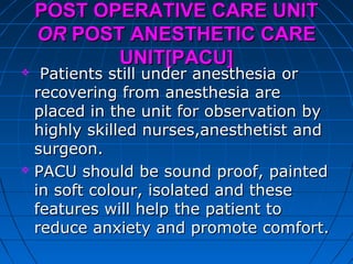 Post operative care | PPT