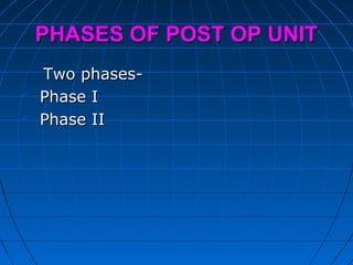 Post operative care | PPT