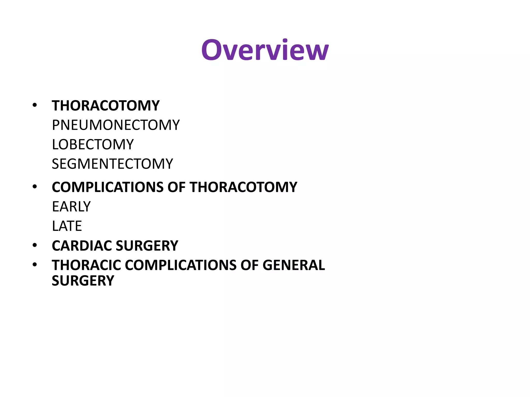 Post operative chest imaging | PPTX