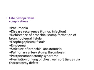 Post operative chest imaging | PPTX