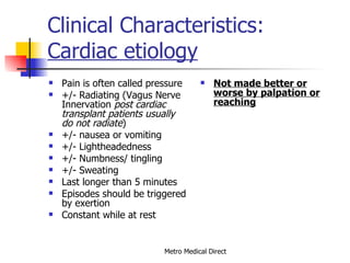 Post operative chest pain | PPT