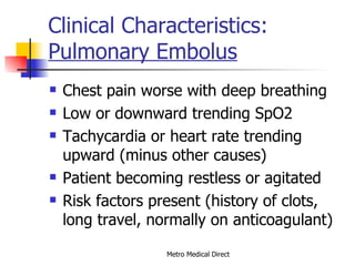 Post operative chest pain | PPT