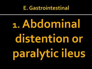 Post operative complications | PPT