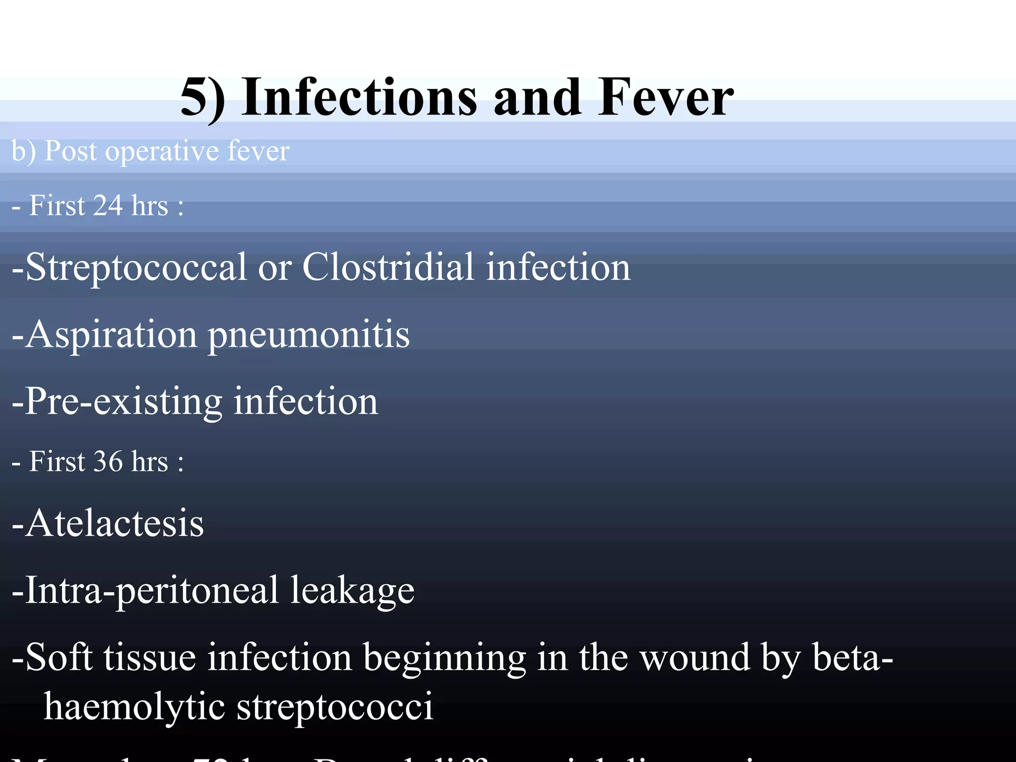 Post operative complications | PPTX